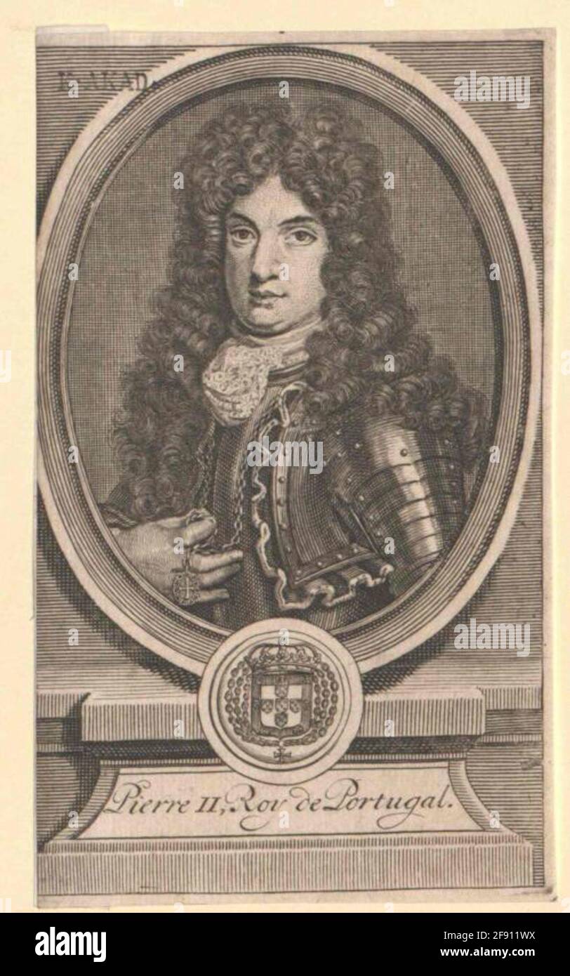 Peter II., King of Portugal Stock Photo - Alamy