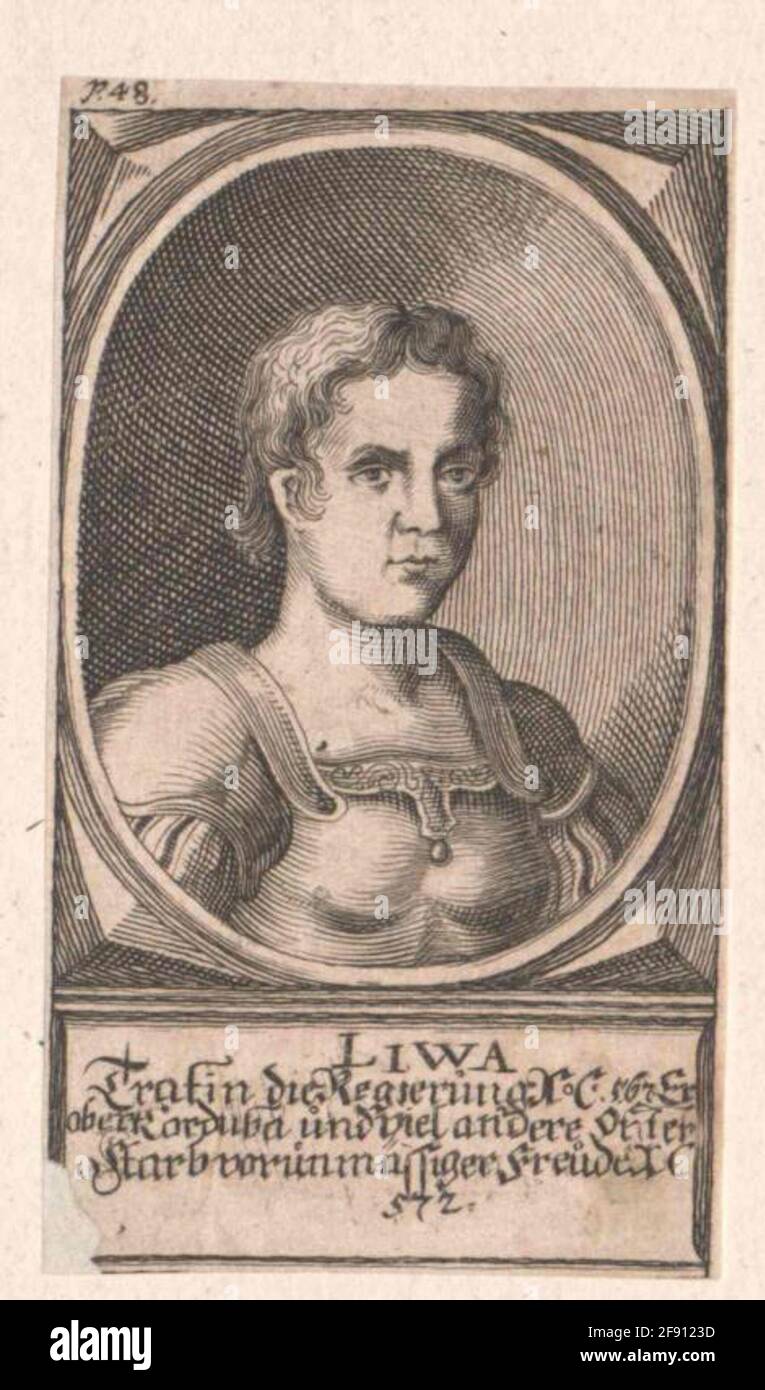 Liuva I., King of the Westgoten Stock Photo - Alamy