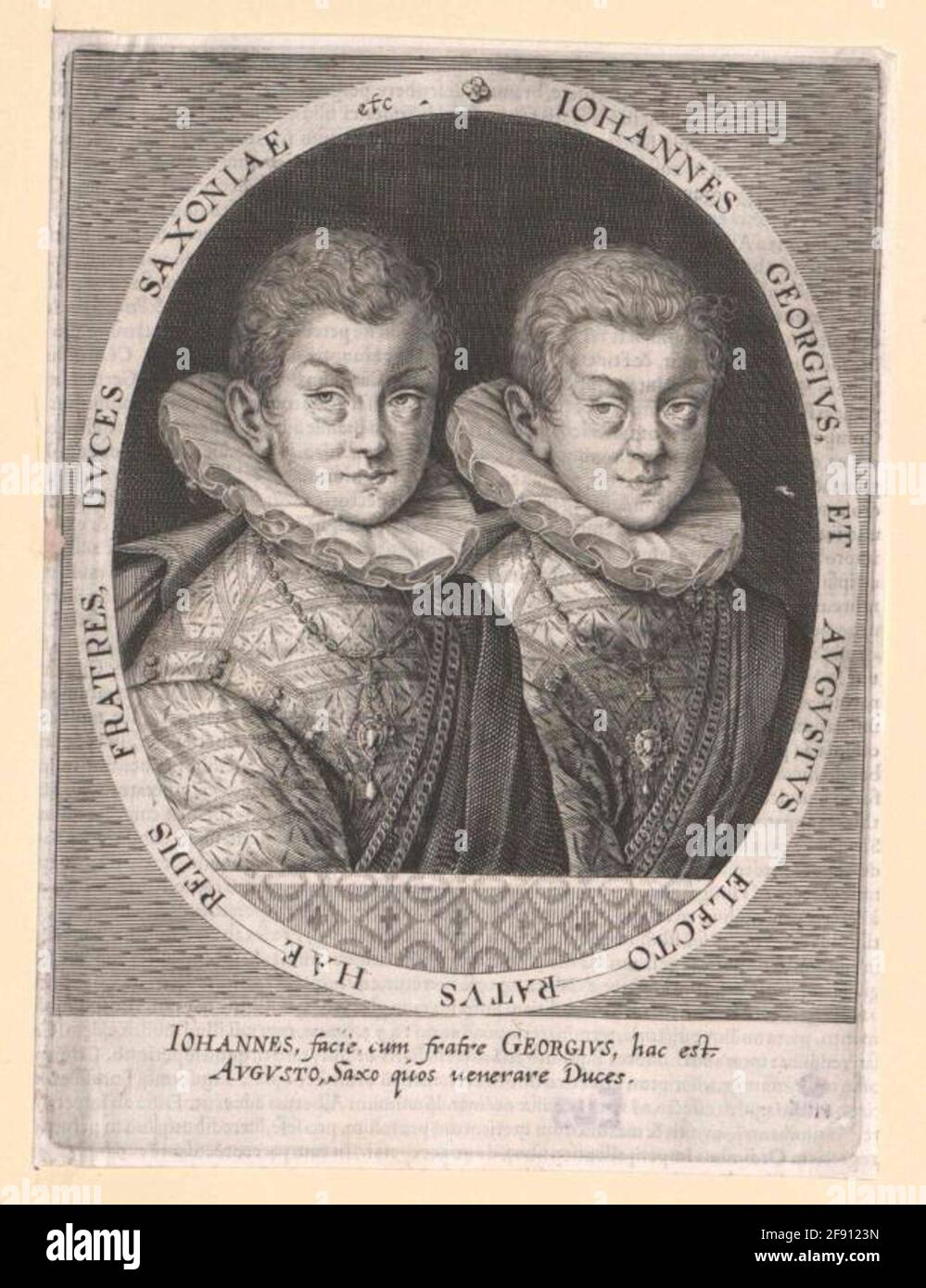 Johann Georg I, Elector of Saxony Stock Photo - Alamy