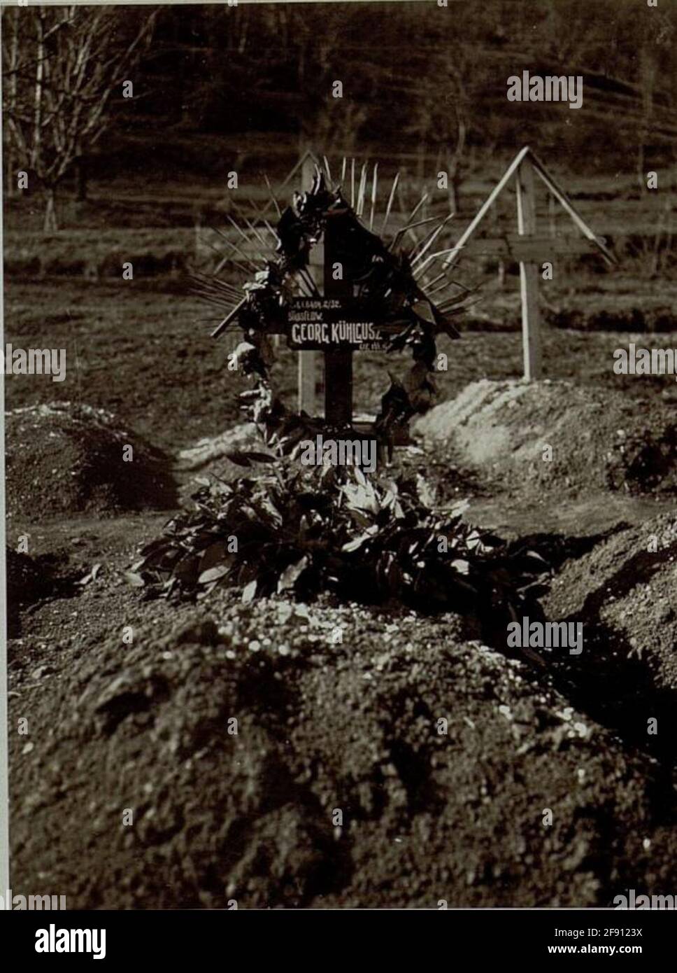 Tomb of the Tribal Field Georg Kühlgusz at the soldier cemetery in ...