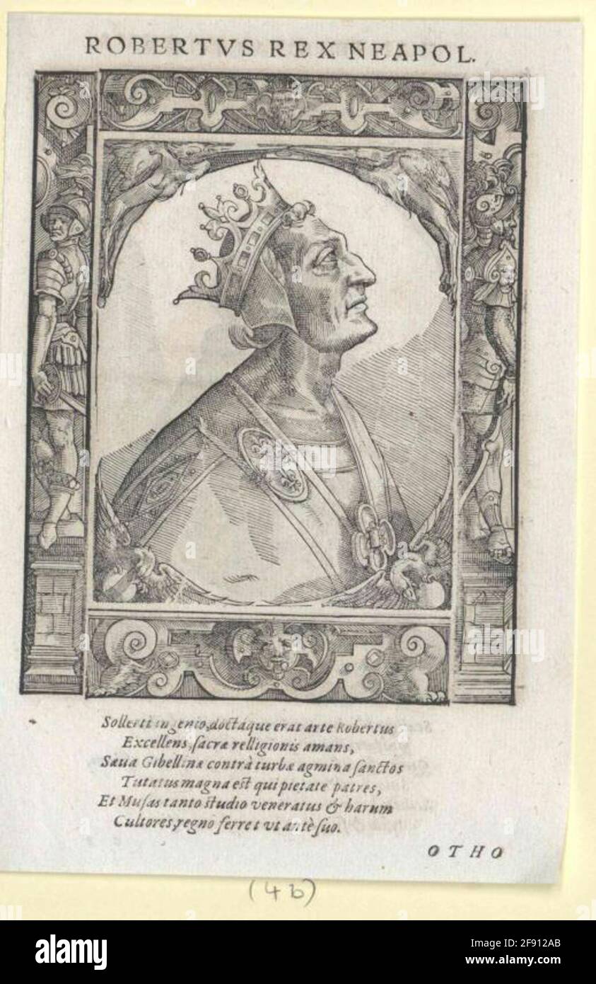 Robert I. The Way, King of Naples Stock Photo - Alamy