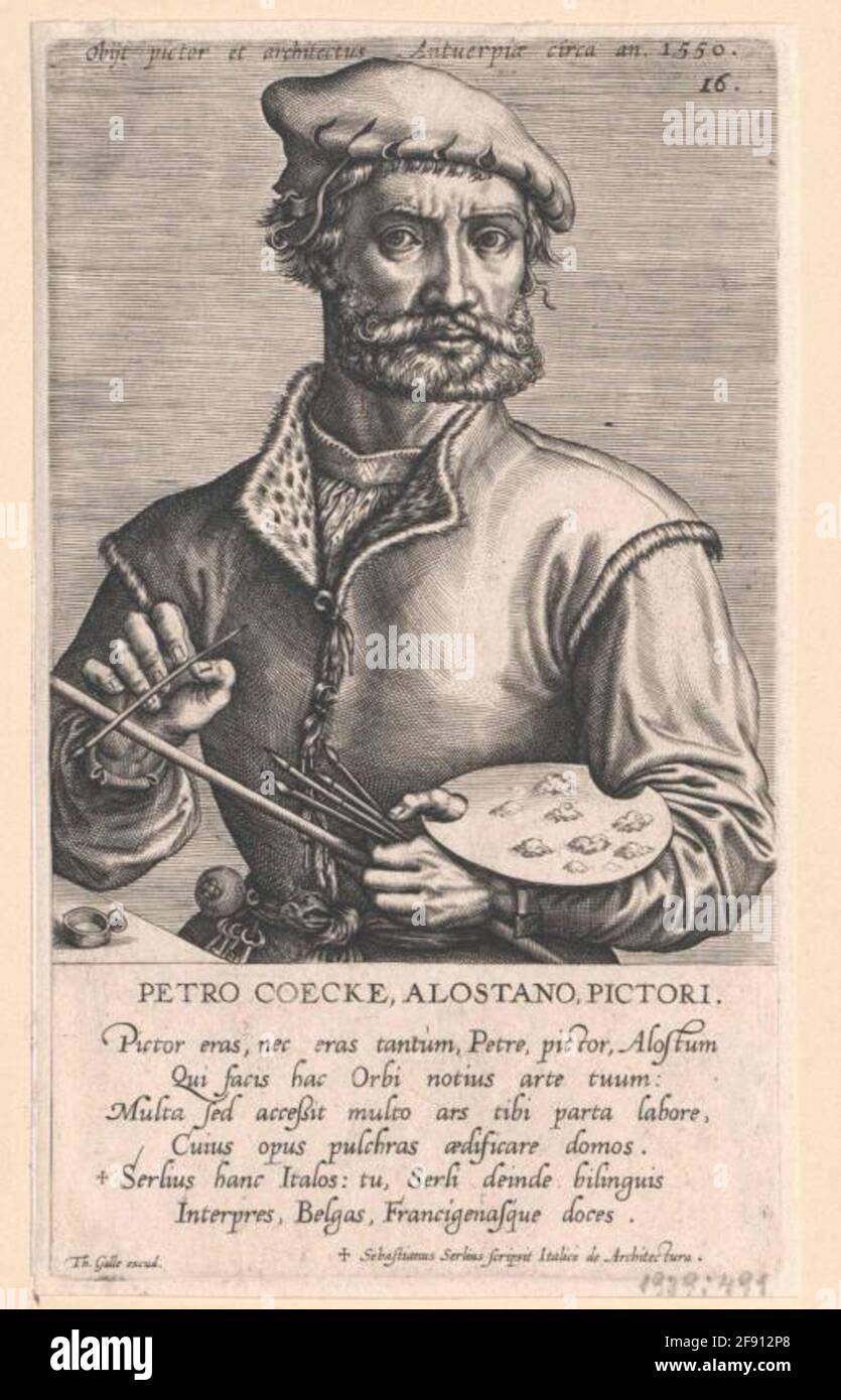 Coecke van Aelst, Pieter Stock Photo - Alamy