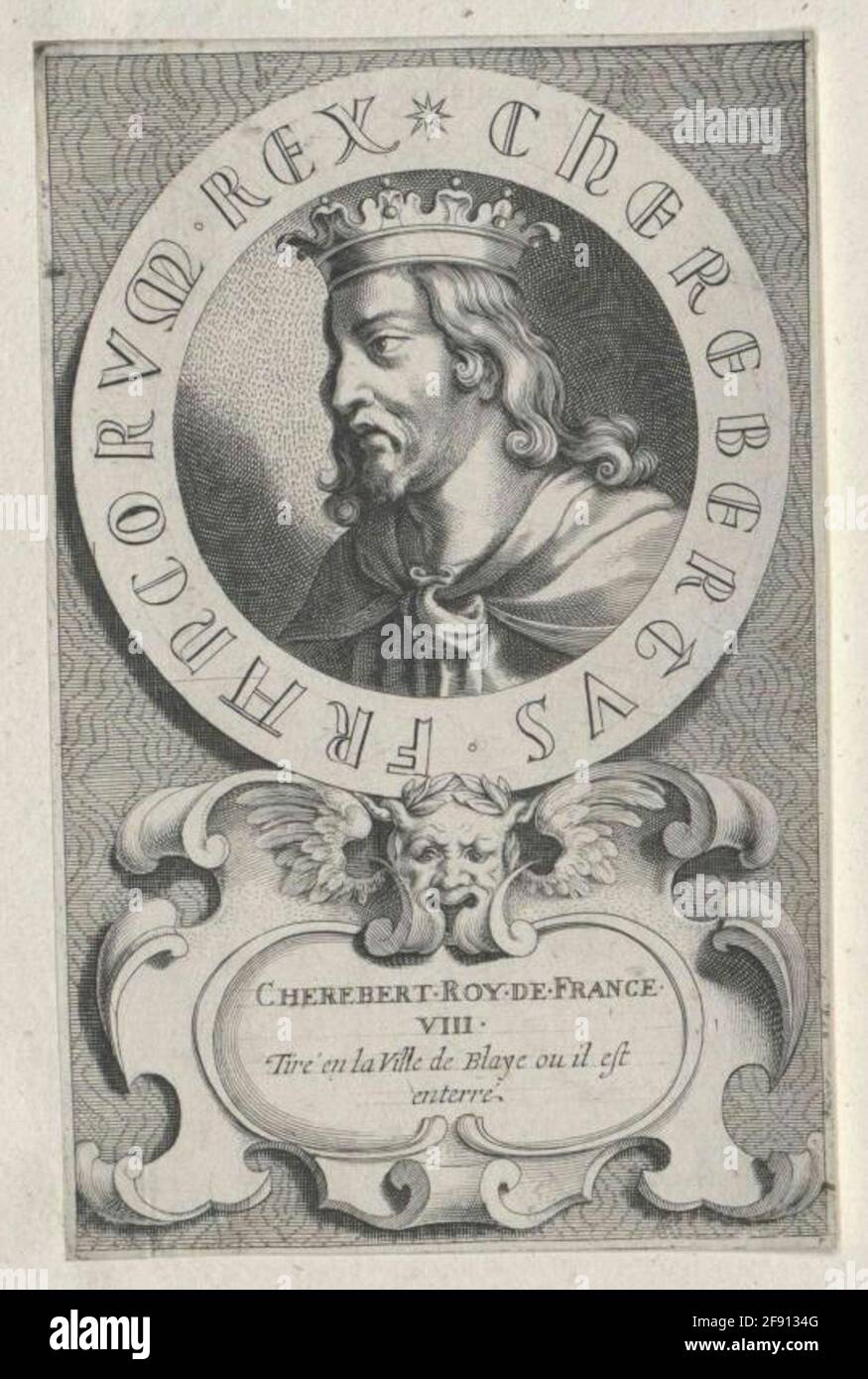 Charibert I, King of Franconia Stock Photo - Alamy