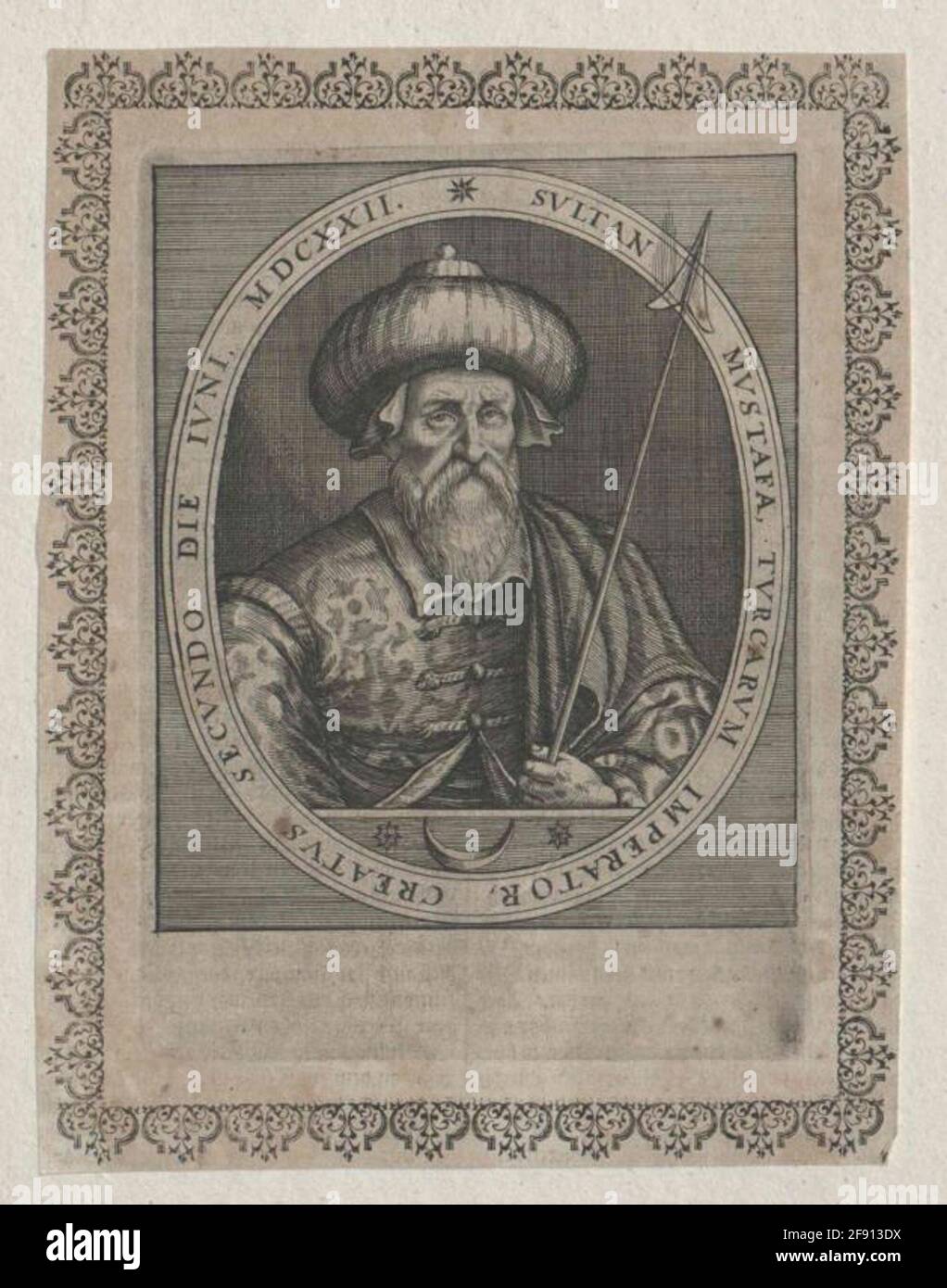 Mustafa I. Sultan of Turkey 1622/1750 Stock Photo - Alamy