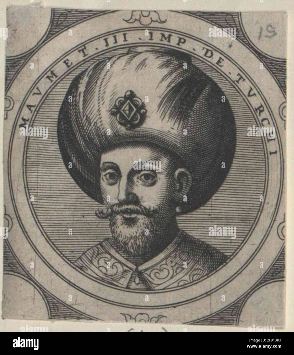 Mohammed III., Sultan of Turkey Stock Photo - Alamy