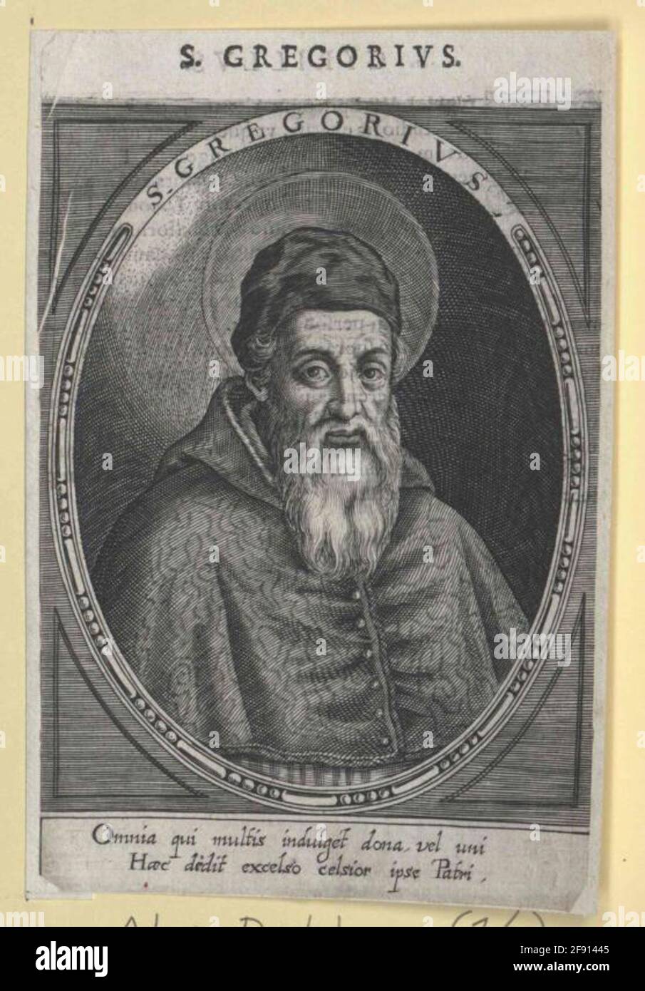 Gregorian chant gregory the great hi-res stock photography and images ...
