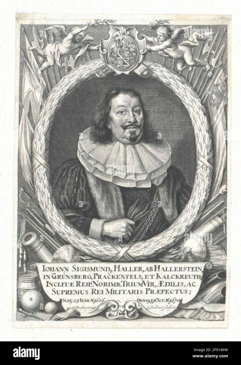 Haller of Hallerstein, Johann Sigismund Stock Photo - Alamy