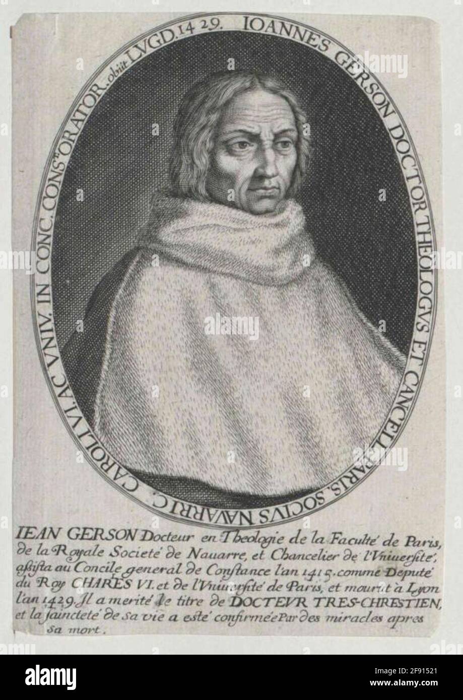 Jean gerson hi-res stock photography and images - Alamy