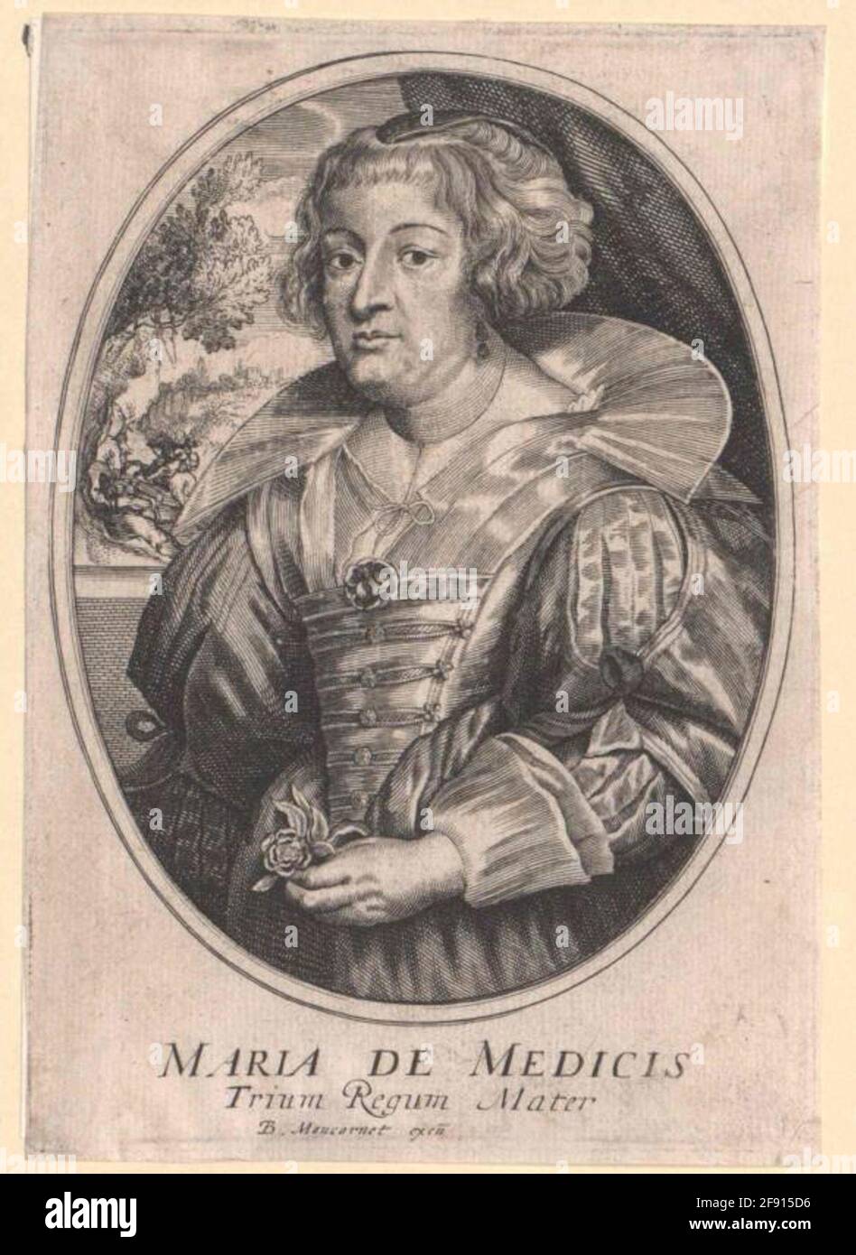 Maria de 'Medici, Princess of Tuscany Stock Photo - Alamy