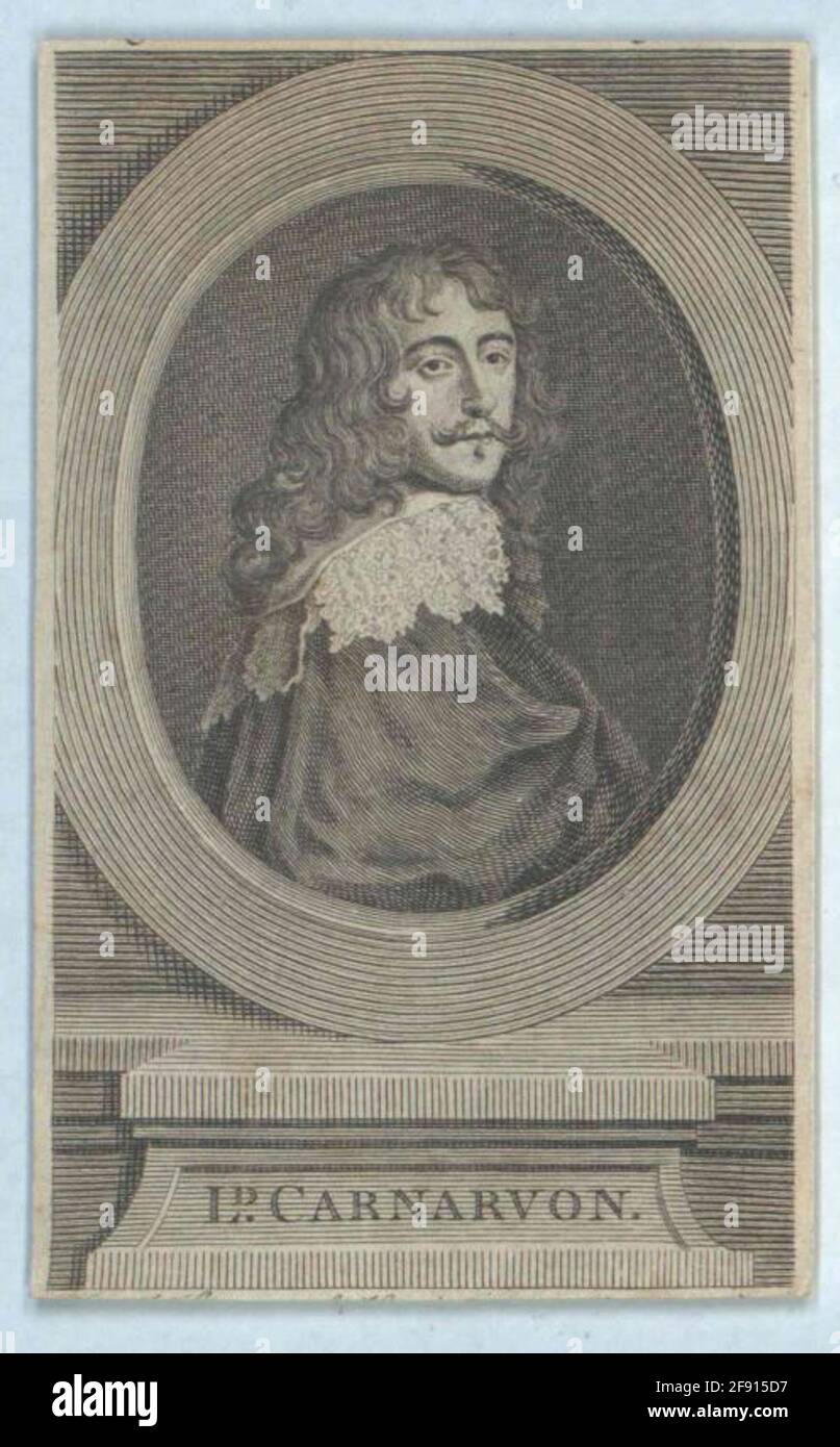 Dormer, 1. Earl of Carnarvon, Robert Stock Photo - Alamy