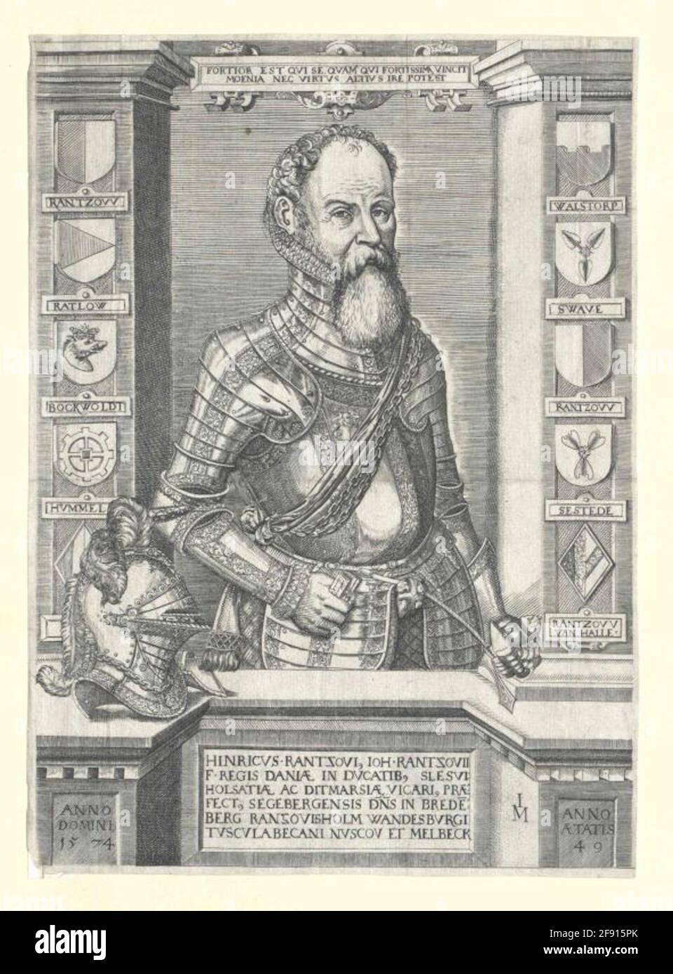 Rantzau, Heinrich of Stecher: Mores, Jacob (the elderly Stock Photo - Alamy