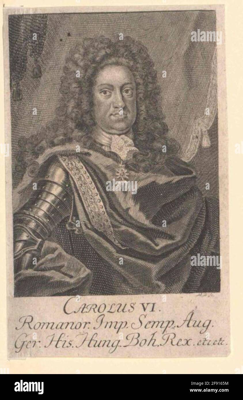 Karl VI., Roman-German Kaiser Stecher: Bernigeroth, Martinverlag ...