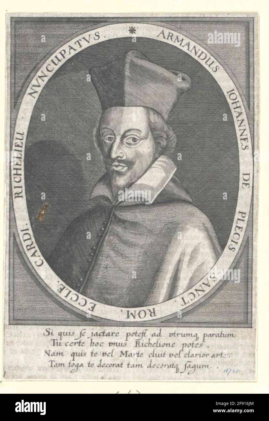 Richelieu, Armand Jean du Plessis, Duke of Stock Photo - Alamy
