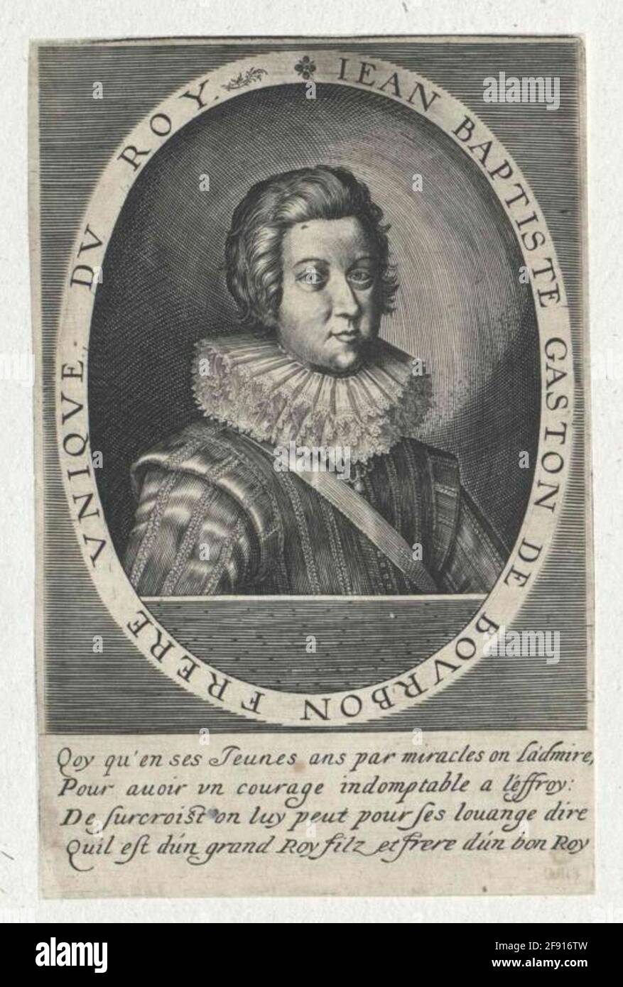 Gaston, Duke of Orléans Stock Photo - Alamy