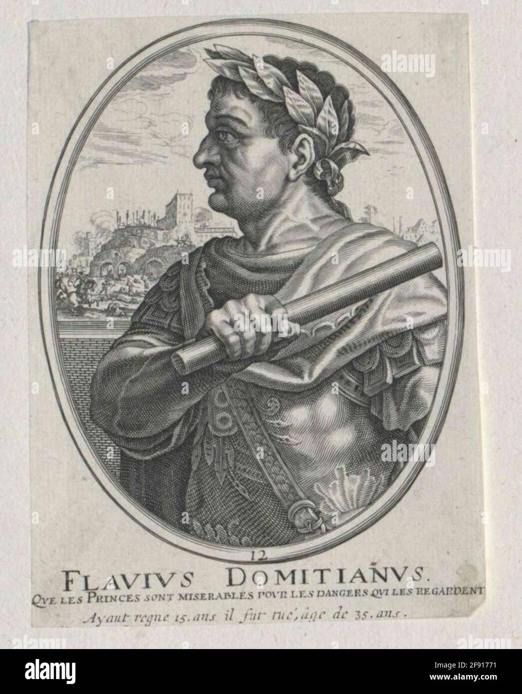 Domitian, Roman emperor Stock Photo - Alamy