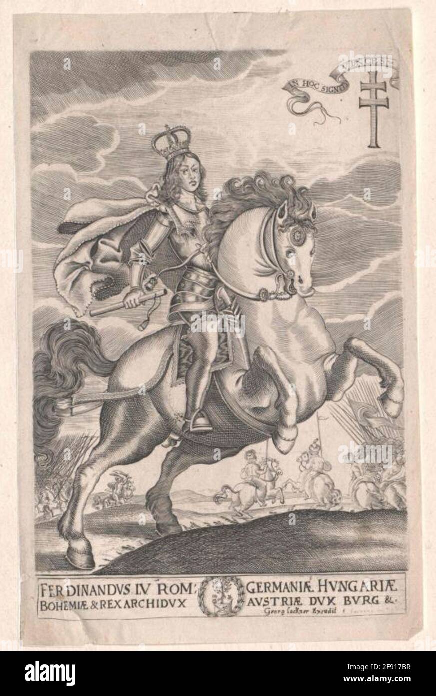 Ferdinand IV., Roman king Stock Photo - Alamy