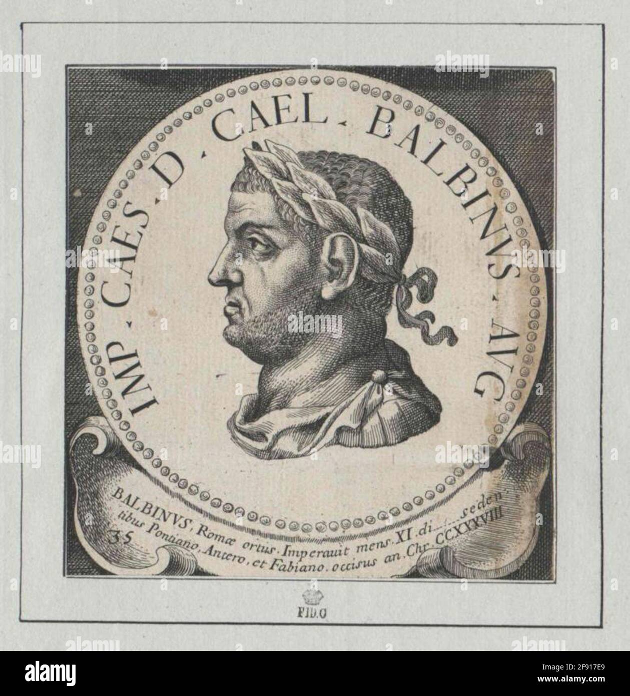 Roman emperor balbinus hi-res stock photography and images - Alamy