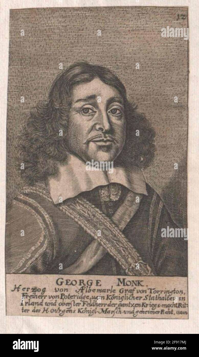Charles ii england monck hi-res stock photography and images - Alamy