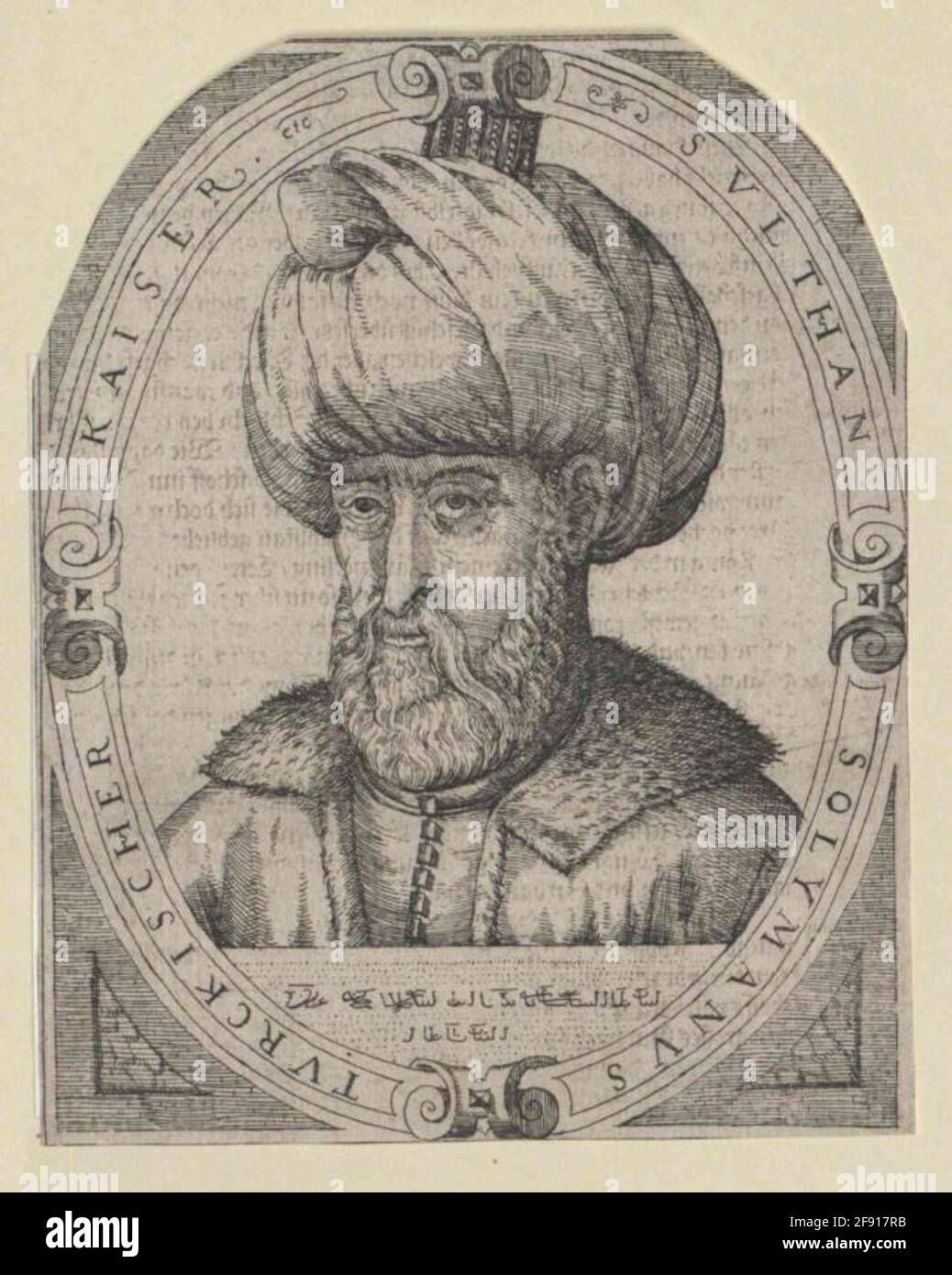 Suleiman II, Sultan of Turkey Stecher: Sibmacher, Johann Printer ...