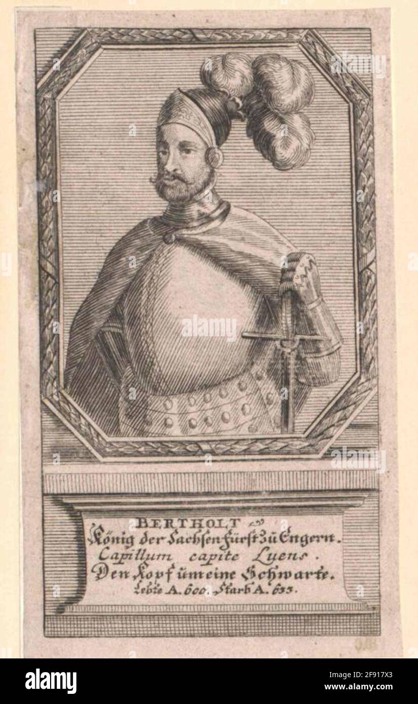 Berthold, King of the Saxons Stock Photo - Alamy