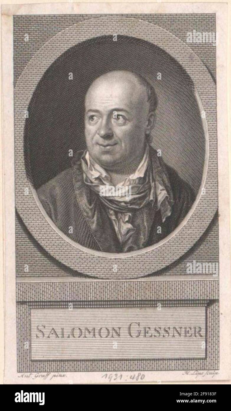 Gesser, Salomon painter: Graff, Anton (1736) Stecher: Lips, Johann ...