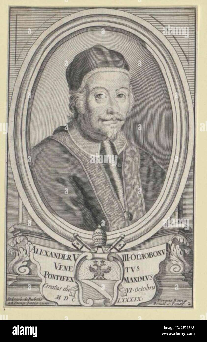 Papa alexander viii hi-res stock photography and images - Alamy
