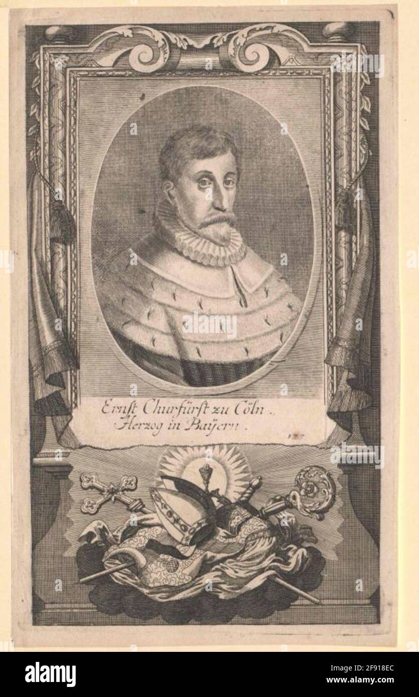 Ernst, Duke of Bavaria, Elector of Cologne Stock Photo - Alamy