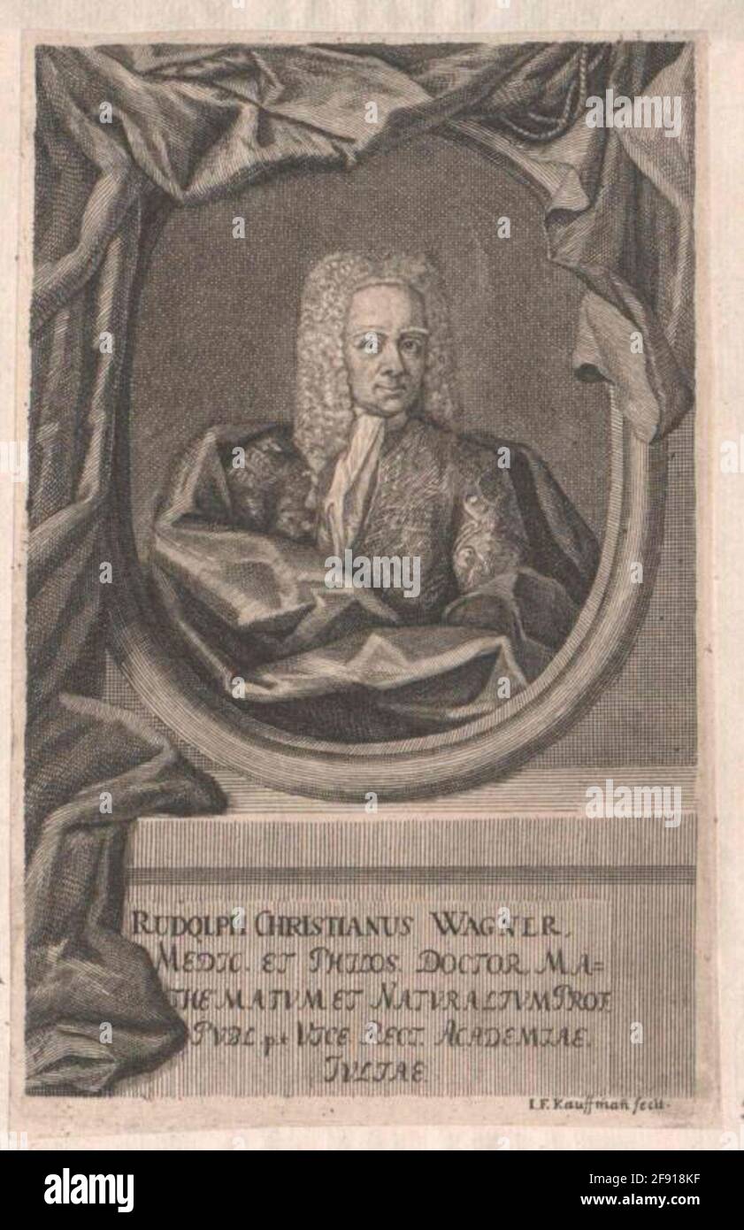 Wagner, Rudolf Christian Stock Photo - Alamy