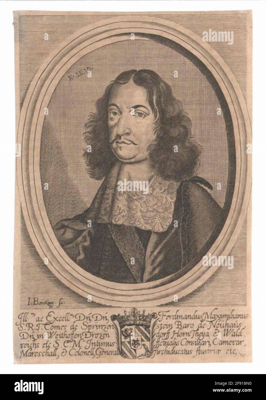 Sprintstone, Ferdinand Maximilian Count of Stecher: Borcking, Johann ...