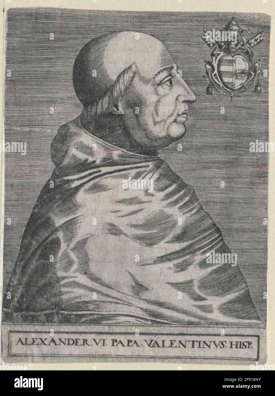 Alexander VI., Papa 1501/1600 Stock Photo - Alamy