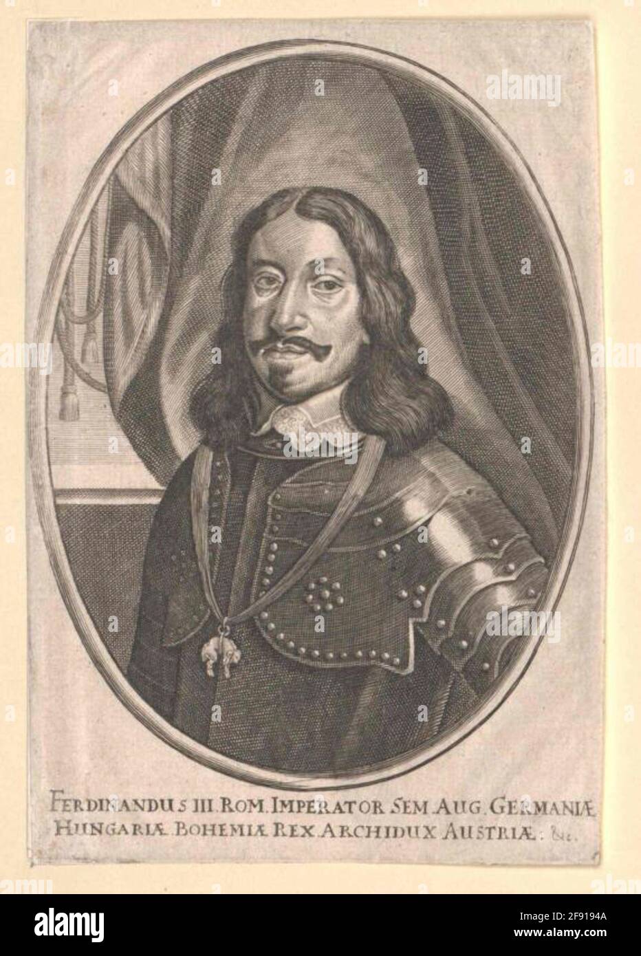 Ferdinand III., Roman-German Emperor Unknown artist Stock Photo - Alamy