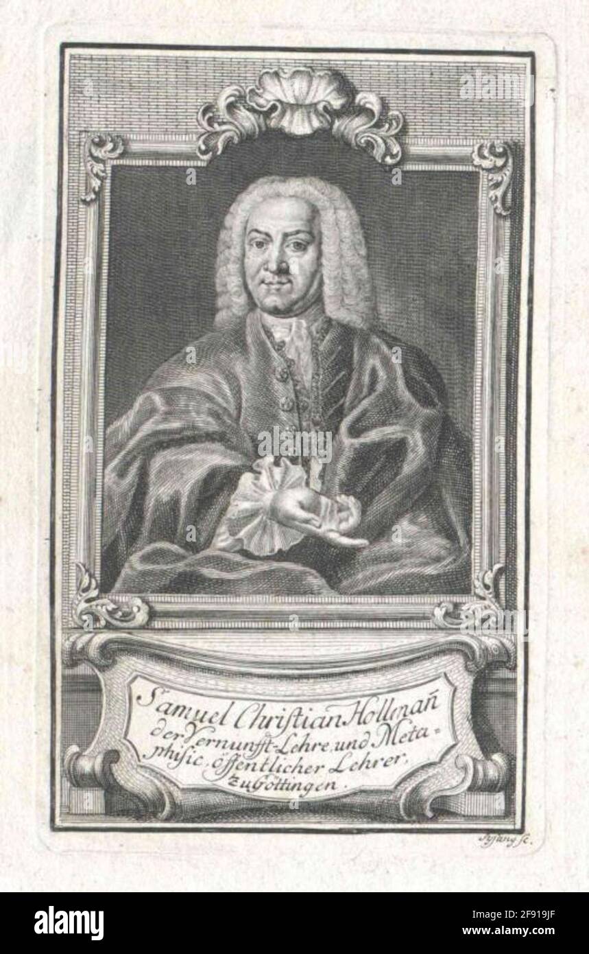 Hollmann, Samuel Christian Stock Photo - Alamy