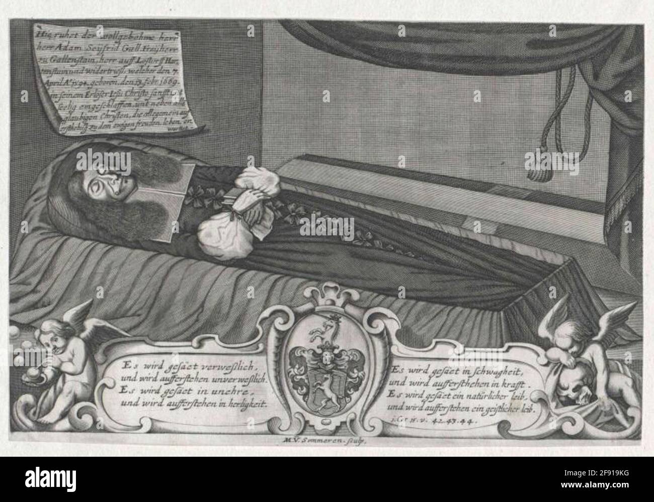 Gall, Freiherr to Gallstein, Adam Seyfried Stock Photo - Alamy