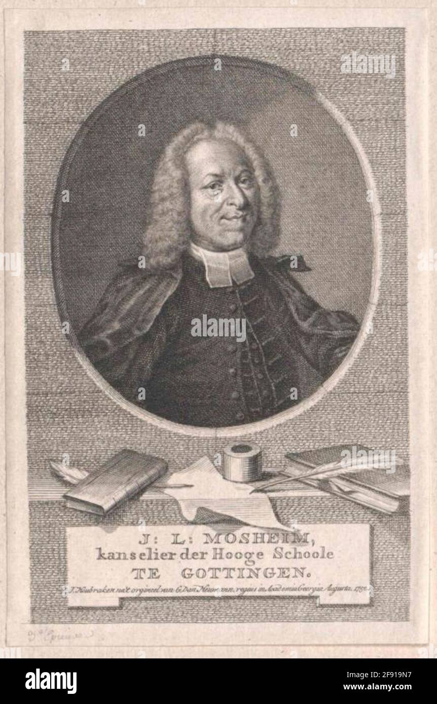 Johann lorenz von mosheim hi-res stock photography and images - Alamy