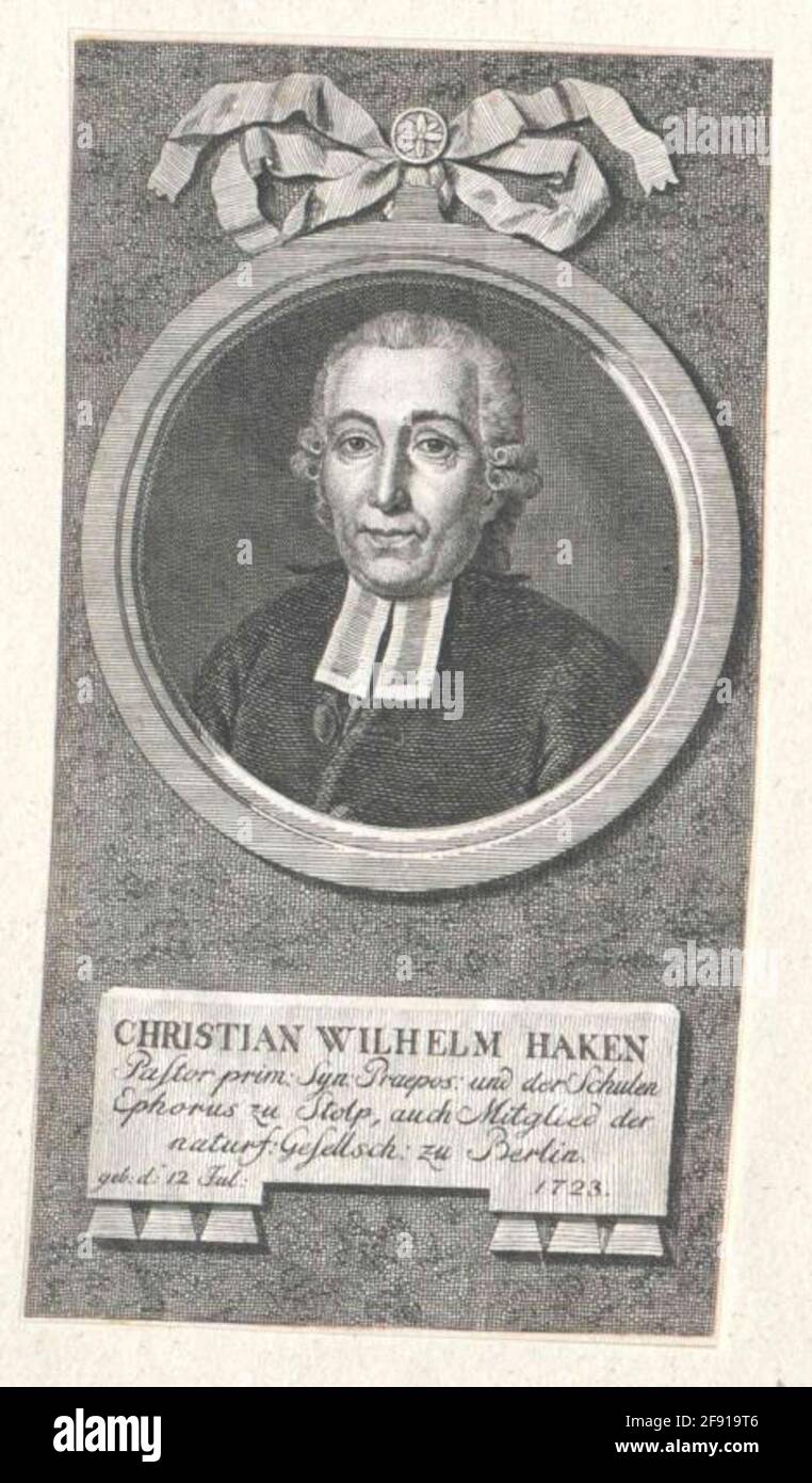 Hook, Christian Wilhelm Stock Photo - Alamy