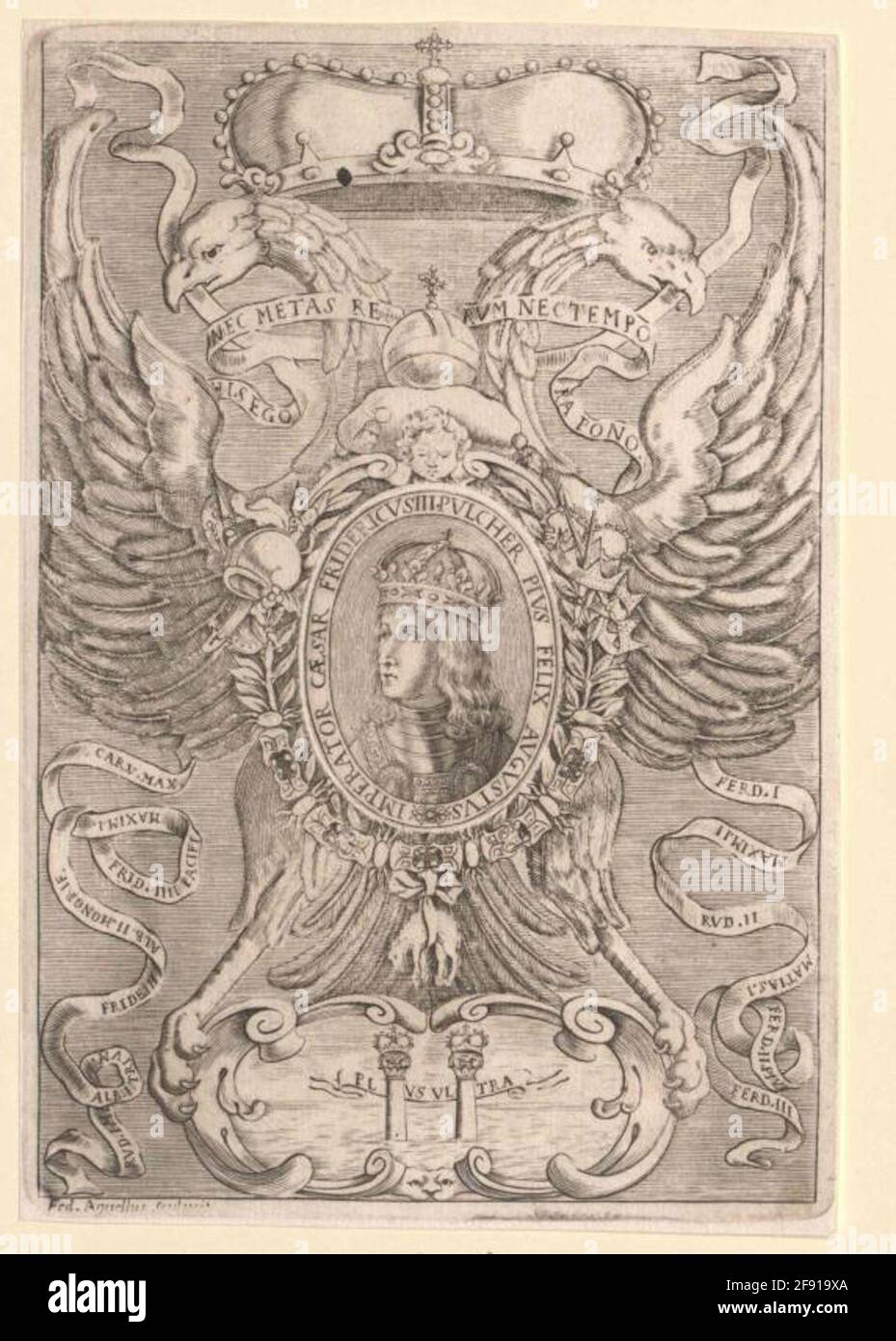 Frederick III. The beautiful, German king Stock Photo - Alamy