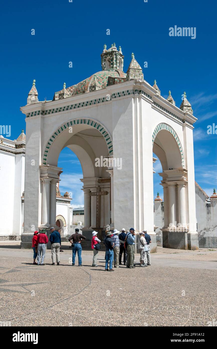 A building holding Christian crosses in the courtyard of the Catholic ...