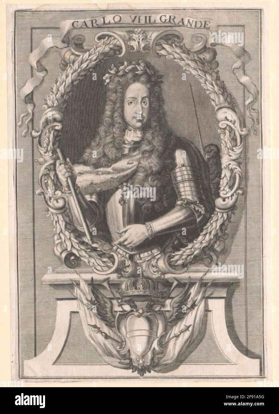 Karl VI., Roman-German Kaiser Stock Photo - Alamy