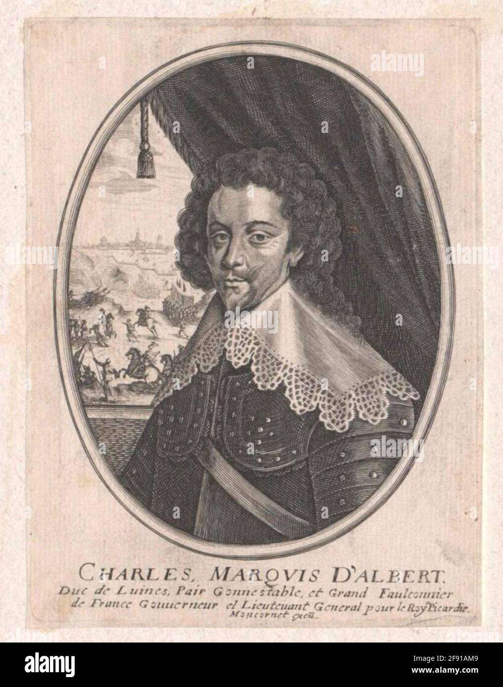 Albert, Duke de Luynes, Charles Marquis d ' Stock Photo - Alamy