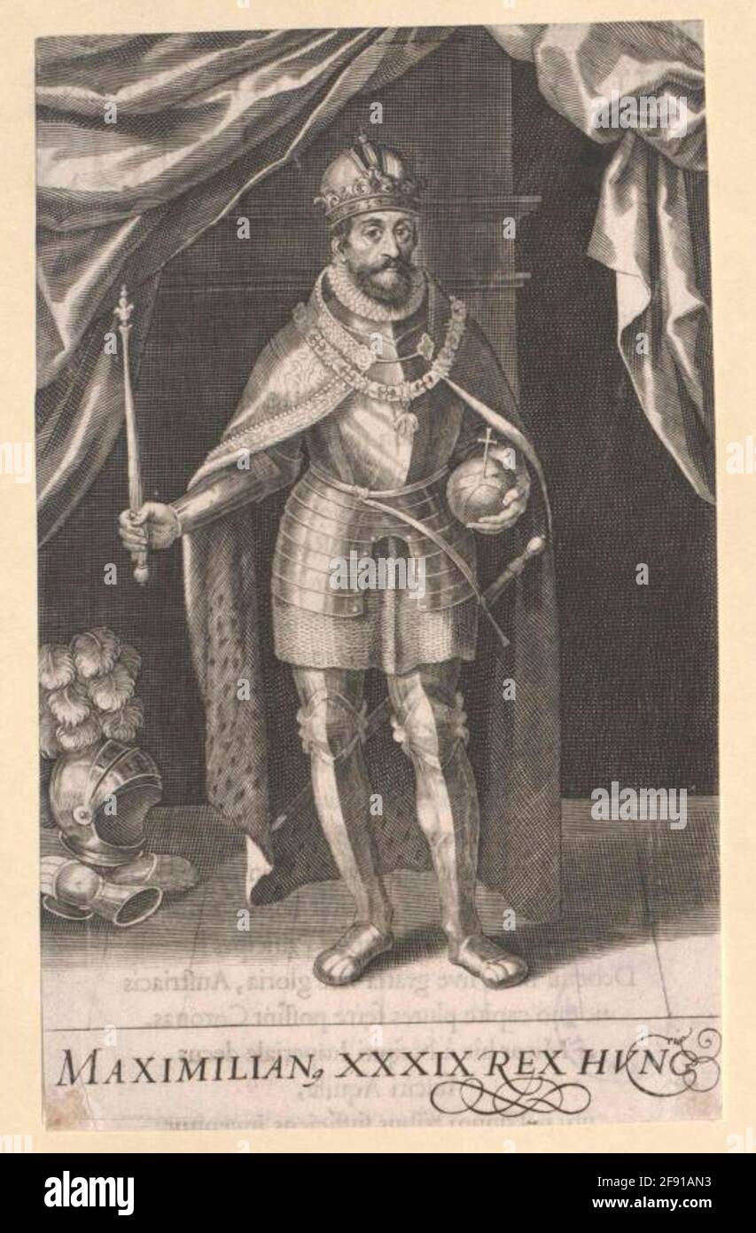Maximilian II., Roman-German Emperor Stock Photo - Alamy