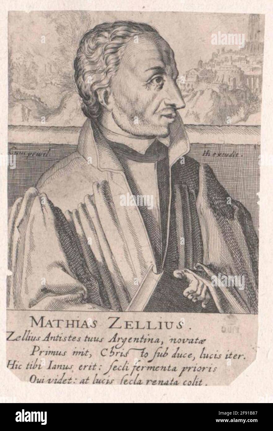 Zell, Matthew Publisher: Hondius, Hendrik (1) Stecher: Vries, Simon ...