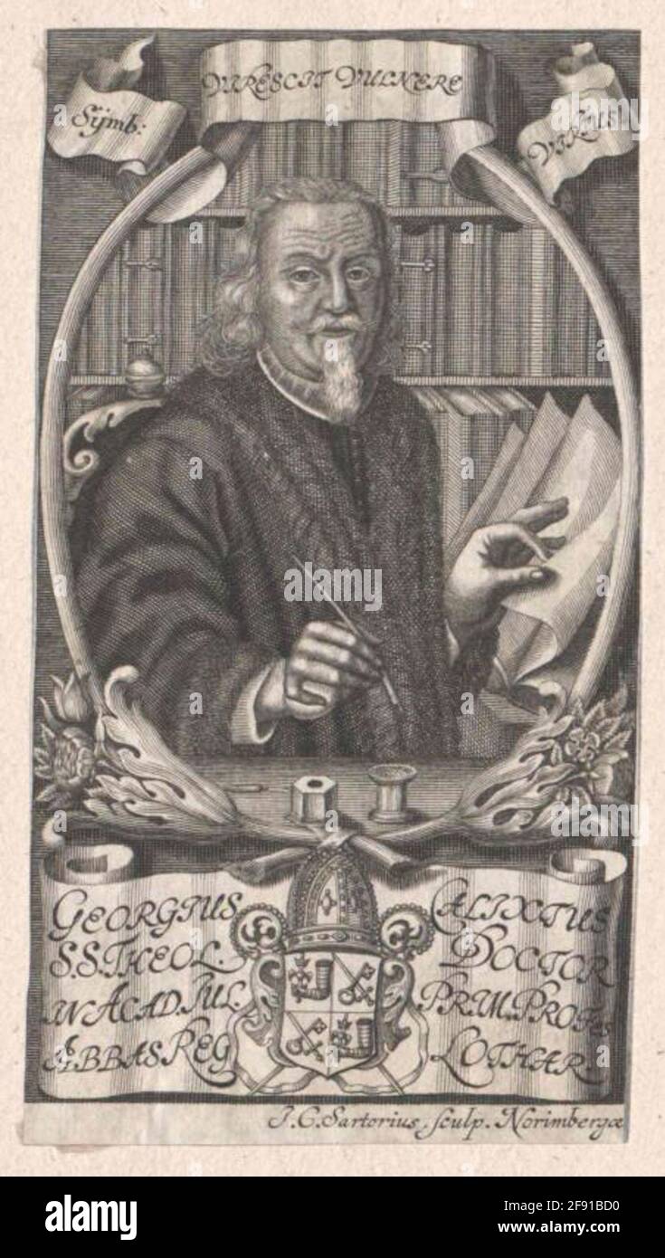 Calixe, Georg Stecher: Sartorius, Johann Christoph Stock Photo - Alamy