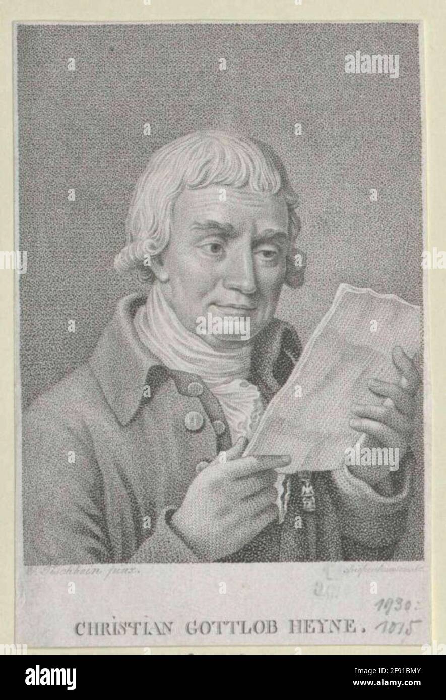 Heyne christian gottlob hi-res stock photography and images - Alamy