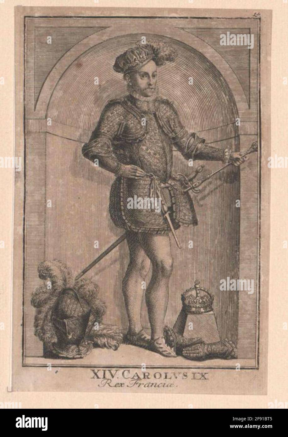Karl Ix., King of France Stock Photo - Alamy