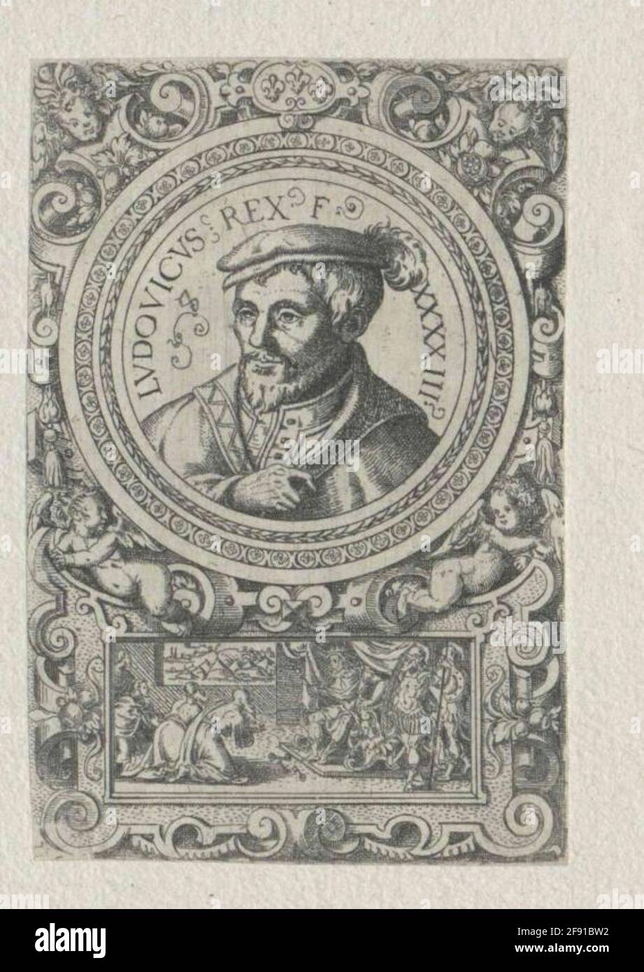 Ludwig VIII., The Lion King of France Stock Photo - Alamy