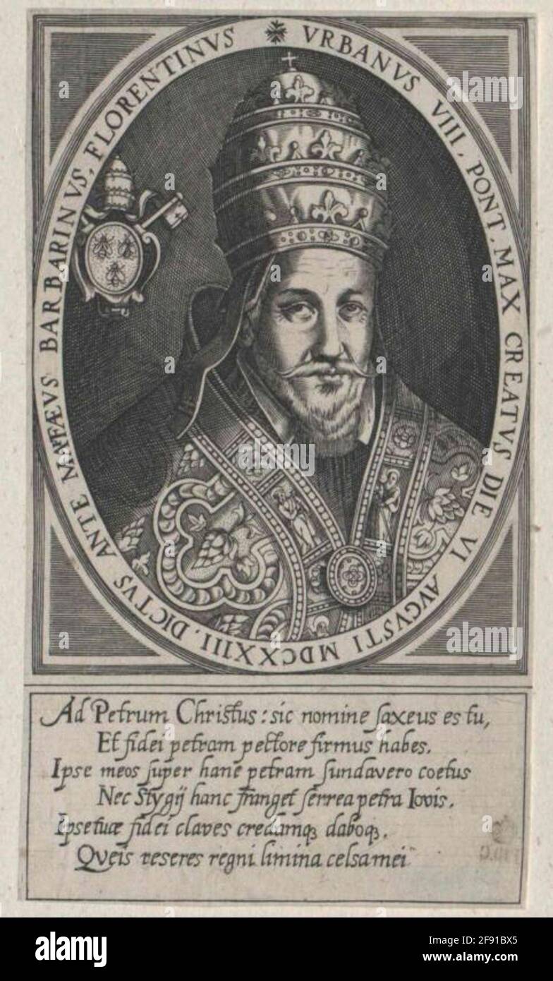 Urban VIII., papa 1623 / 1650 Stock Photo - Alamy
