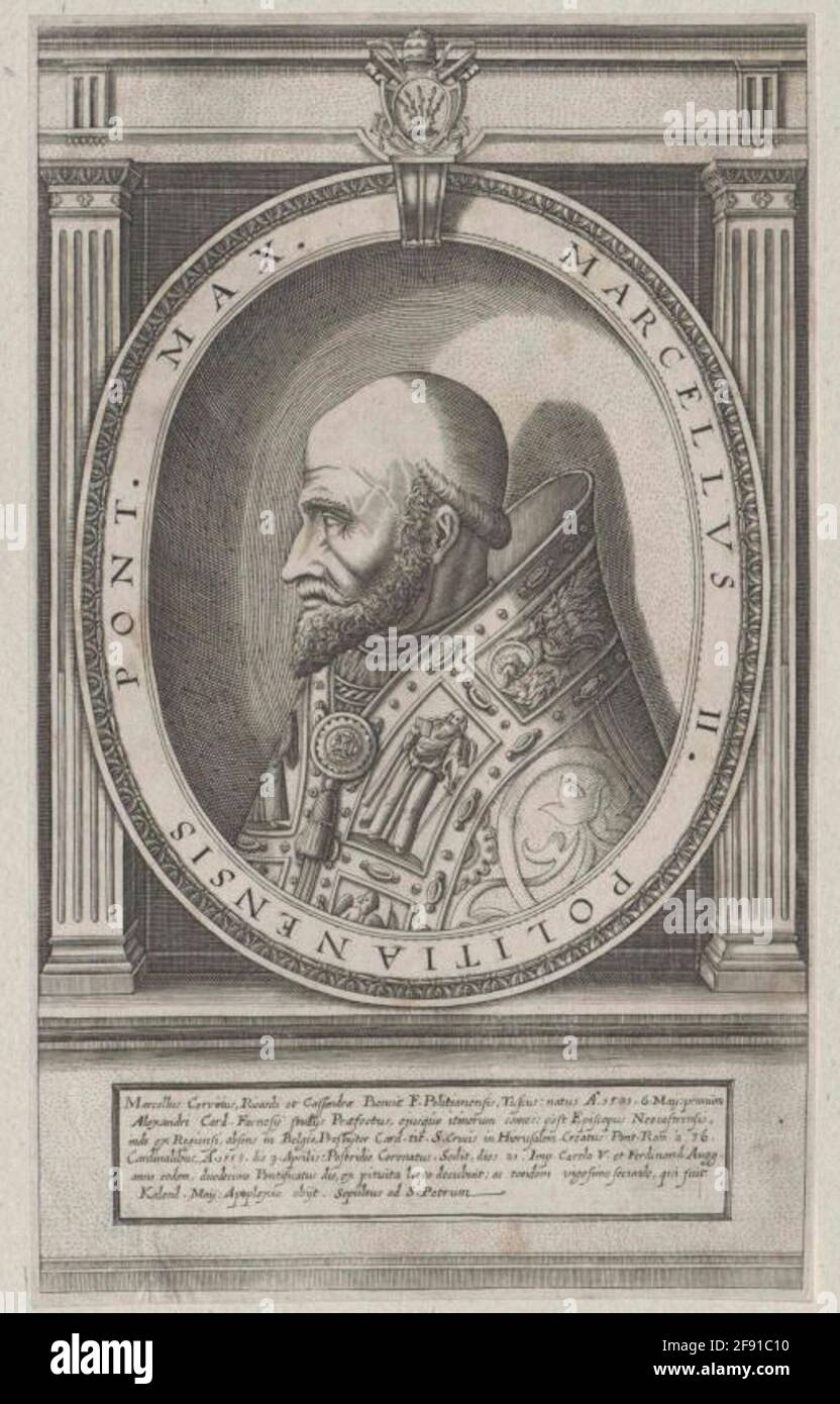 Marcellus II., Papa Stecher: Hulsen, Friedrich Vandation: 1601 ...