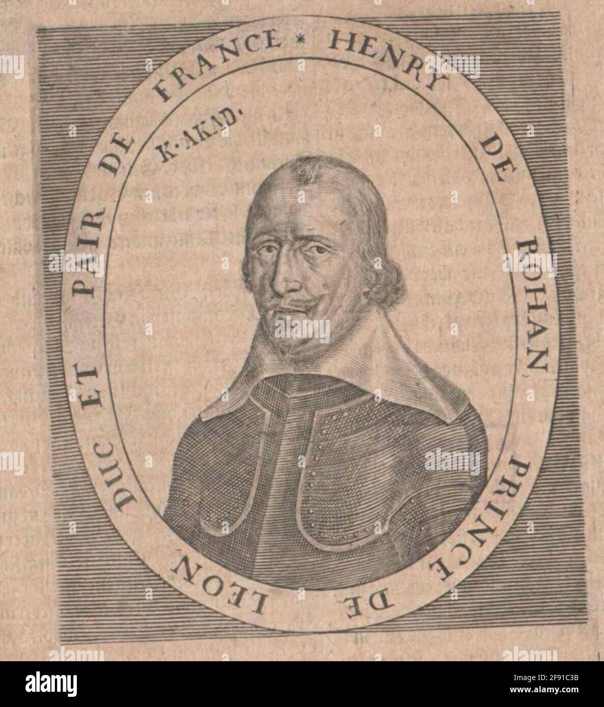 Rohan, 1. Duc de Rohan, Prince de Léon, Henri De Publisher: Merian ...