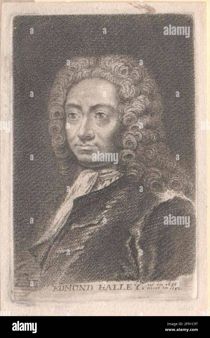 Halley, Edmund Stock Photo - Alamy
