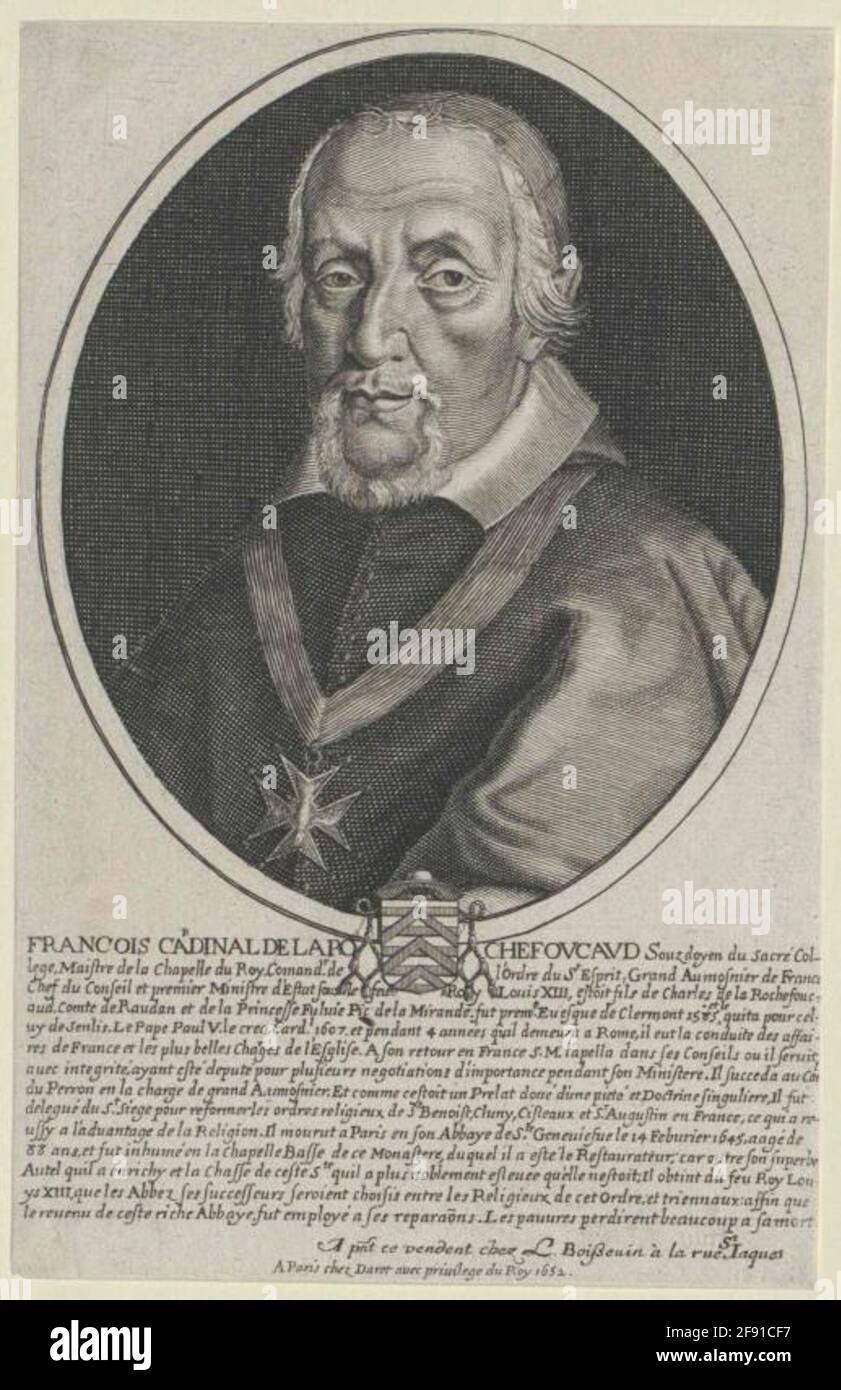 Francois la rochefoucauld hi-res stock photography and images - Alamy